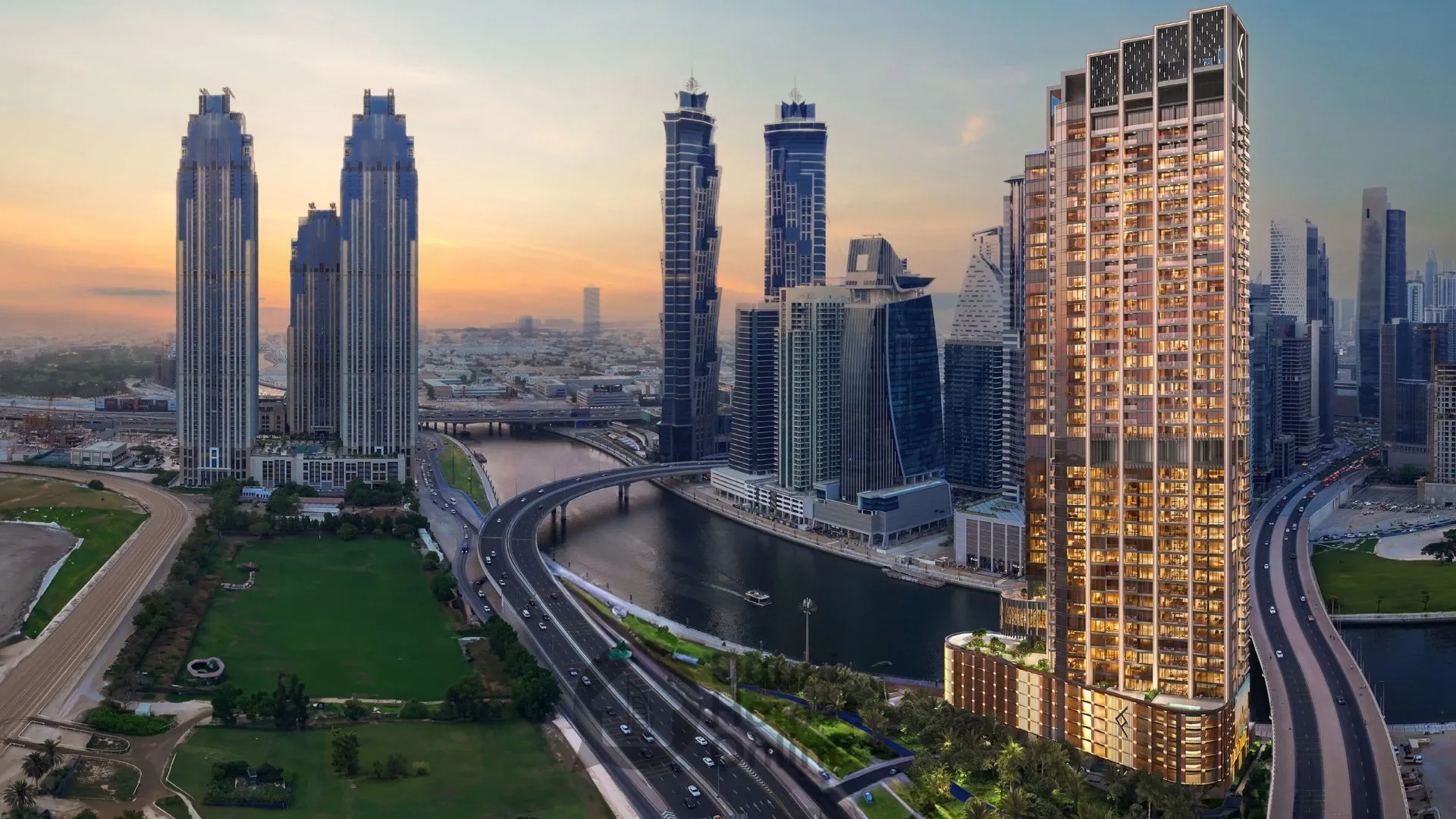 Ellington One River Point Apartments For Sale at Business Bay Dubai